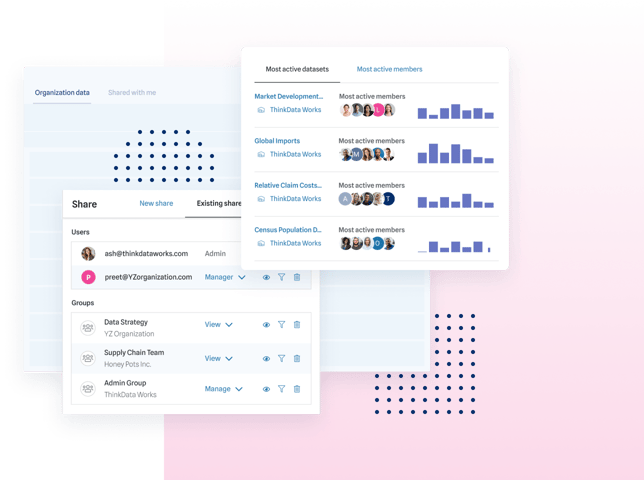Platform Features | Data Catalog Capabilities | ThinkData Works