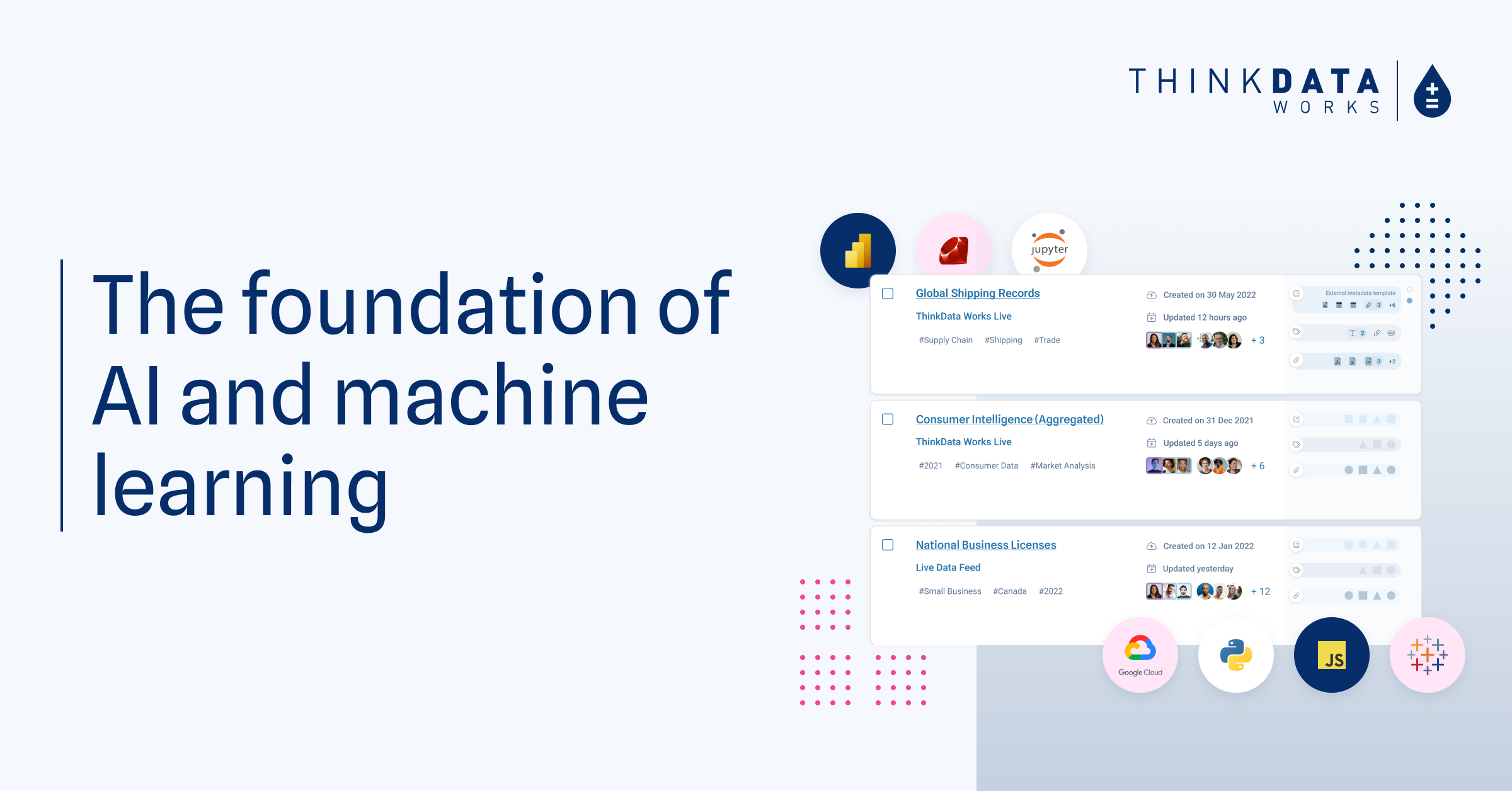 Data for Artificial Intelligence & Machine Learning | ThinkData Works